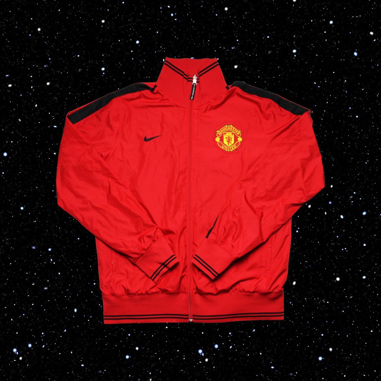2010s Manchester United Reverse Jacket (Very Good)... - Depop