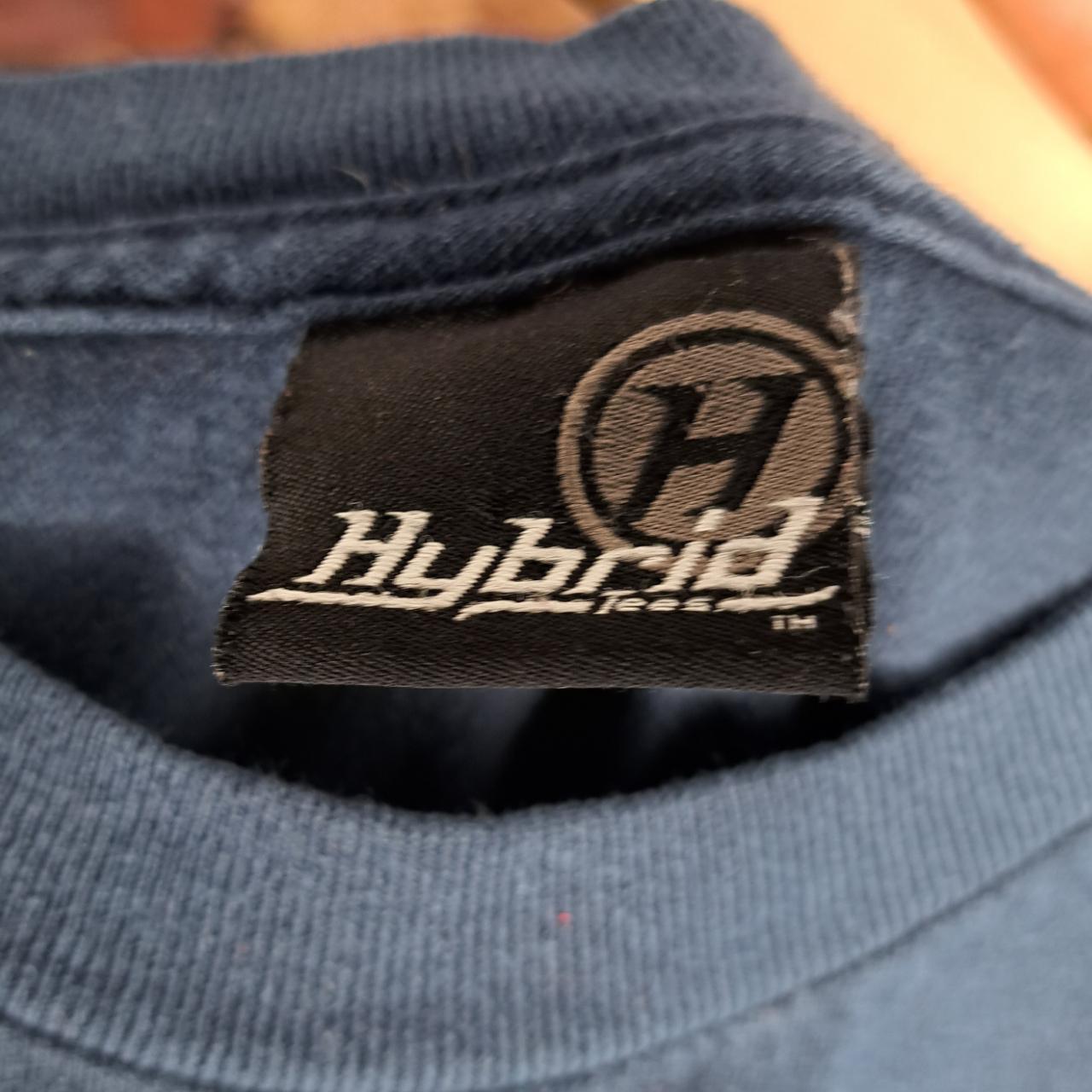 y2k Hybrid Brand Skull, Wings, and Shield t-shirt... - Depop