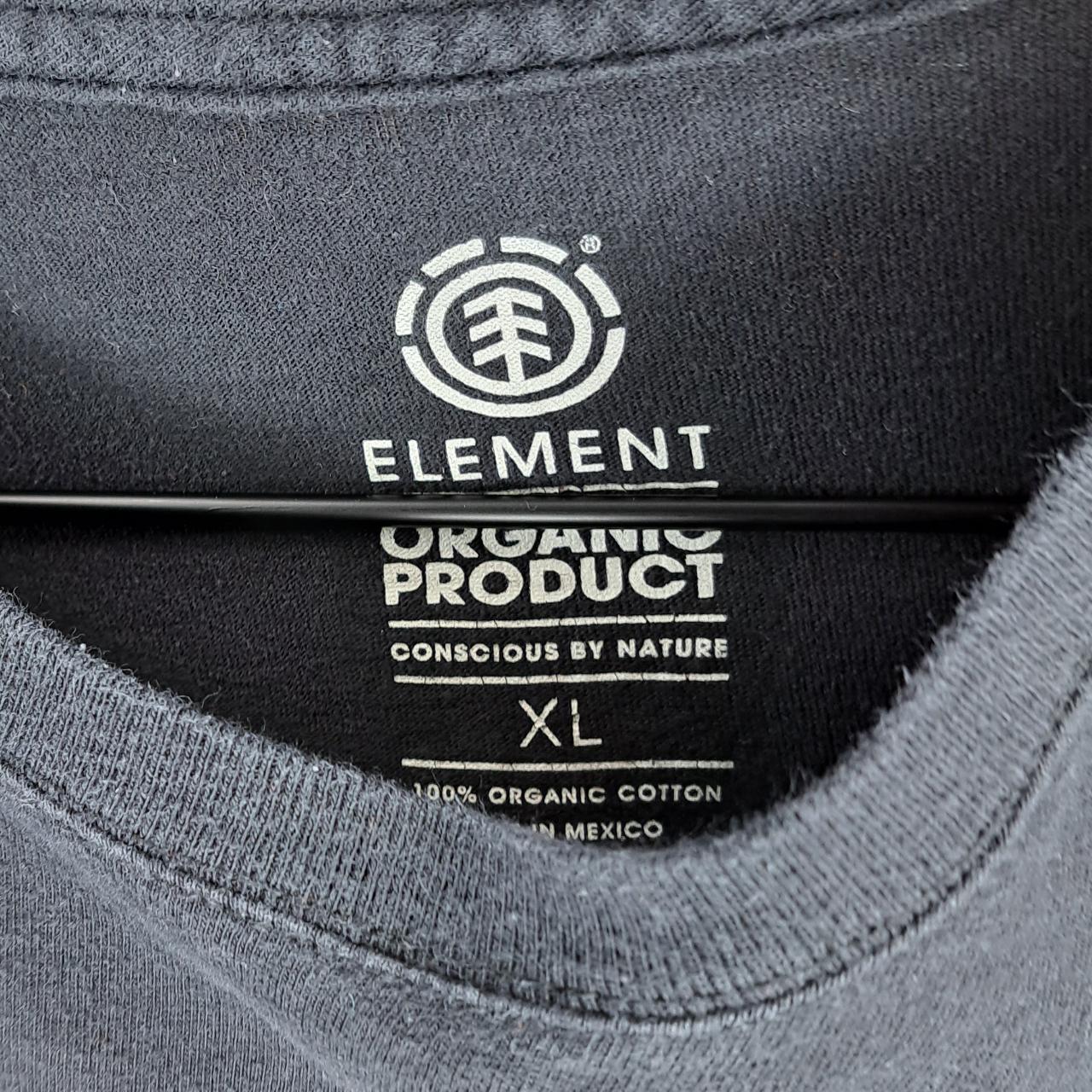 Organic Cotton Element t shirt Size XL 23'' pit to... - Depop
