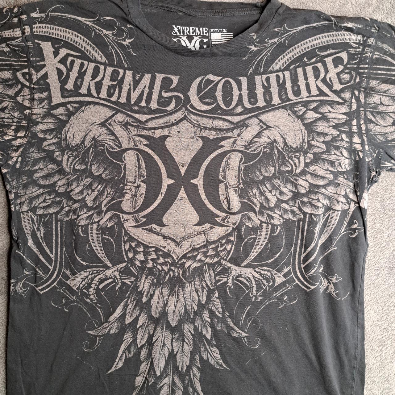 y2k grunge punk style Xtreme couture big print front... - Depop