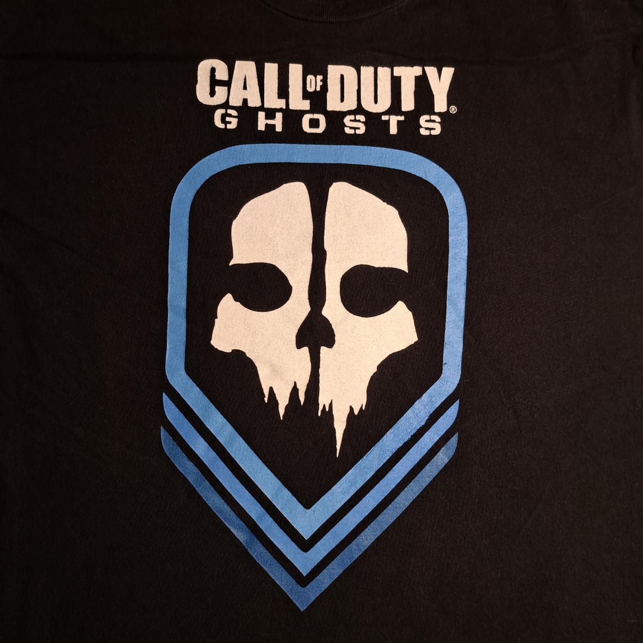 1575 Call of duty ghost layered long sleeved t shirt... - Depop