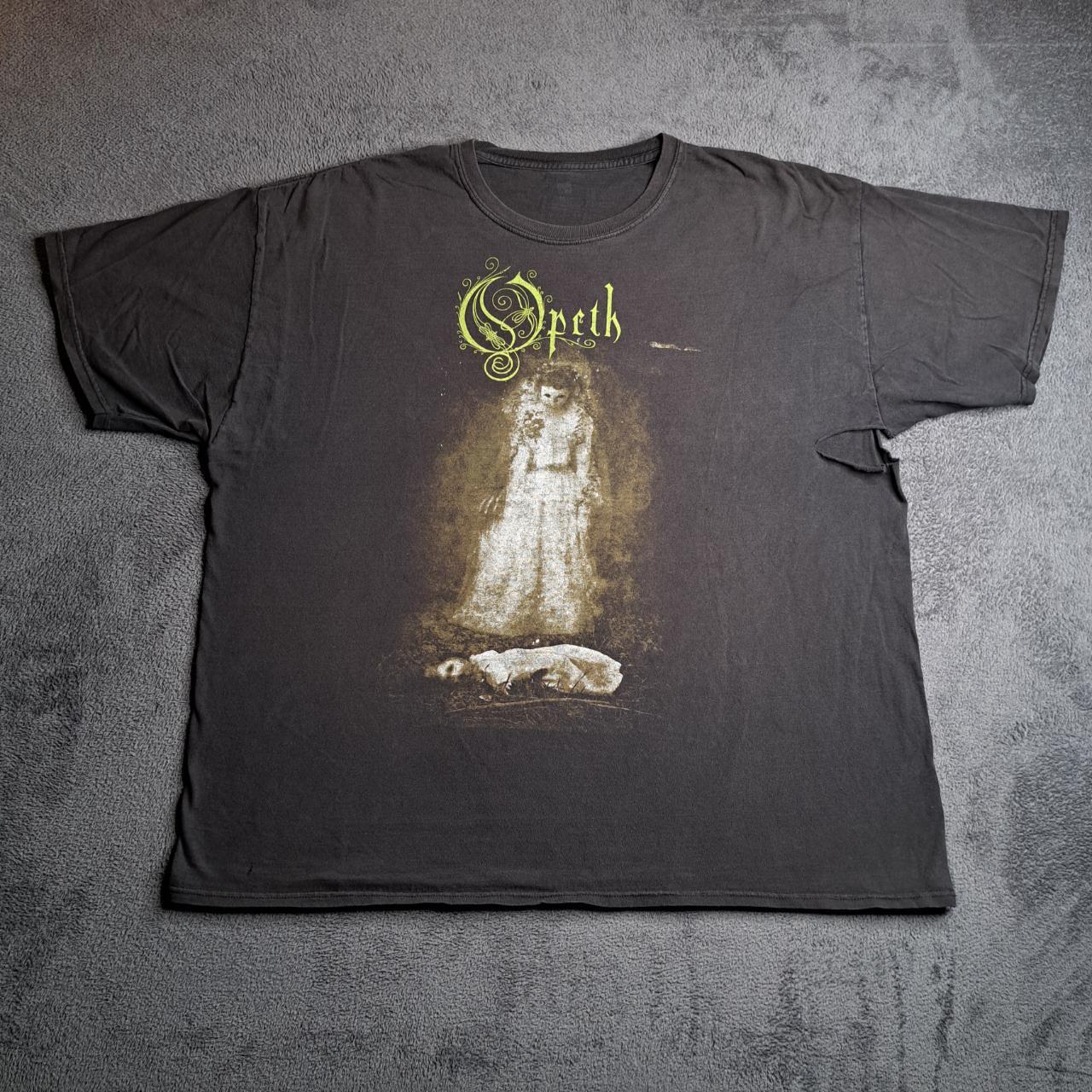0679 - vintage 2000s Opeth Band t shirt size 3XL t... | Depop
