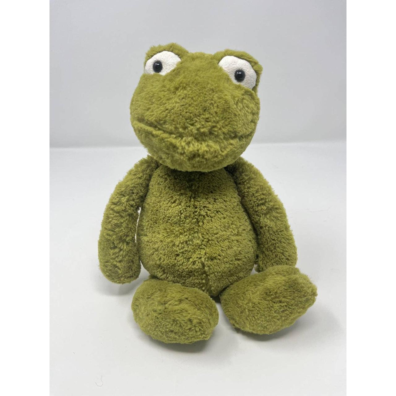Jellycat Bashful Frog Plush Green Medium Size 12"... - Depop