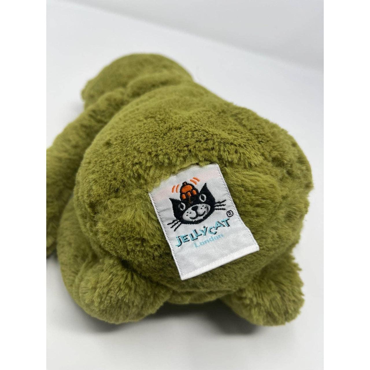 Jellycat Bashful Frog Plush Green Medium Size 12"... - Depop