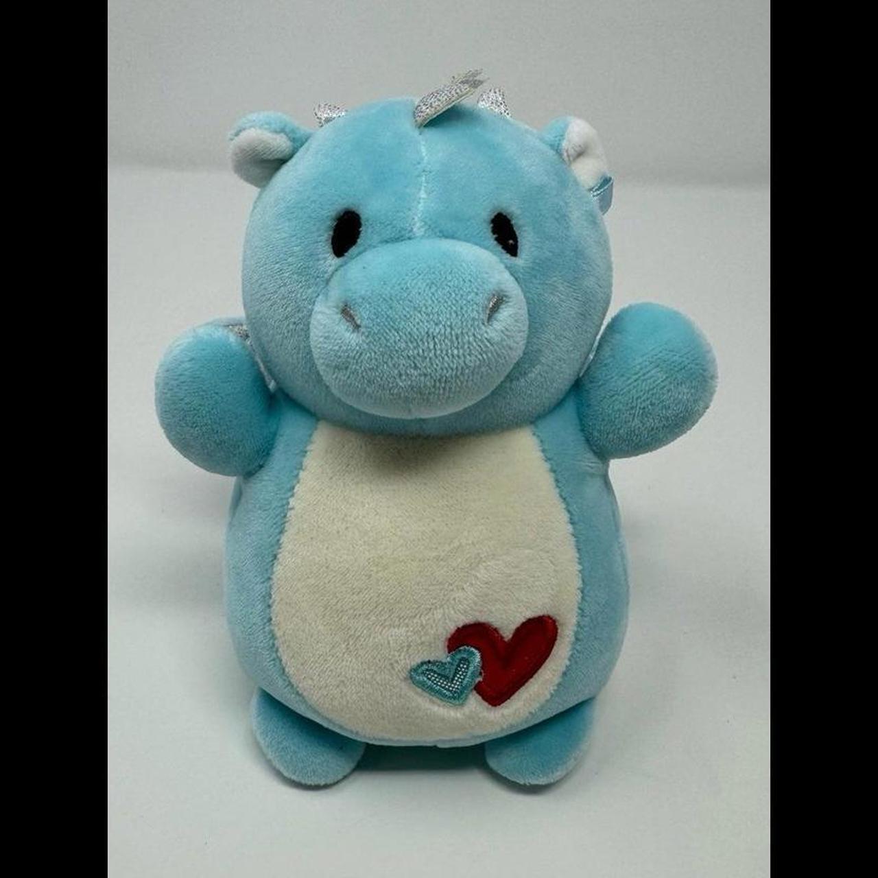 Squishmallow Devin the Dragon Hugmee 5” Blue... - Depop