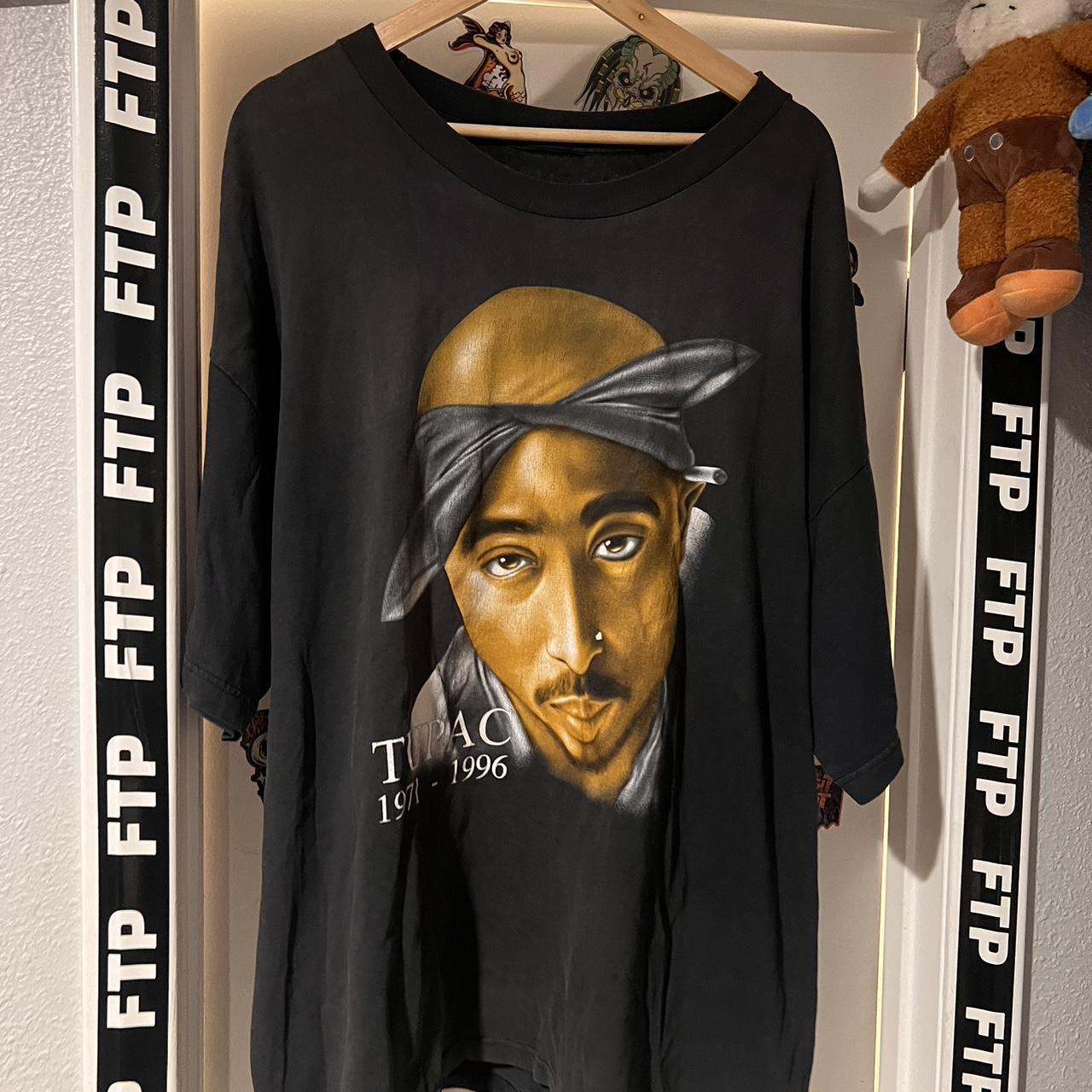 90s Tupac rap tee size Xxl #90s #tupac - Depop