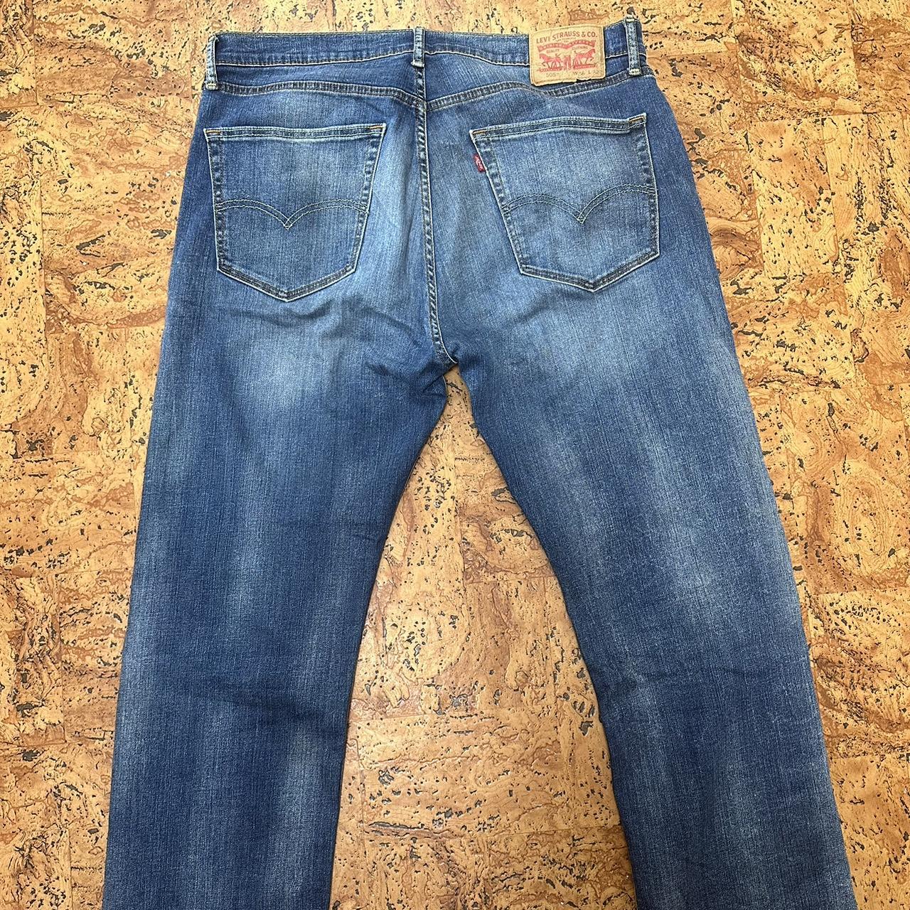 Levi's Men's Blue Jeans | Depop