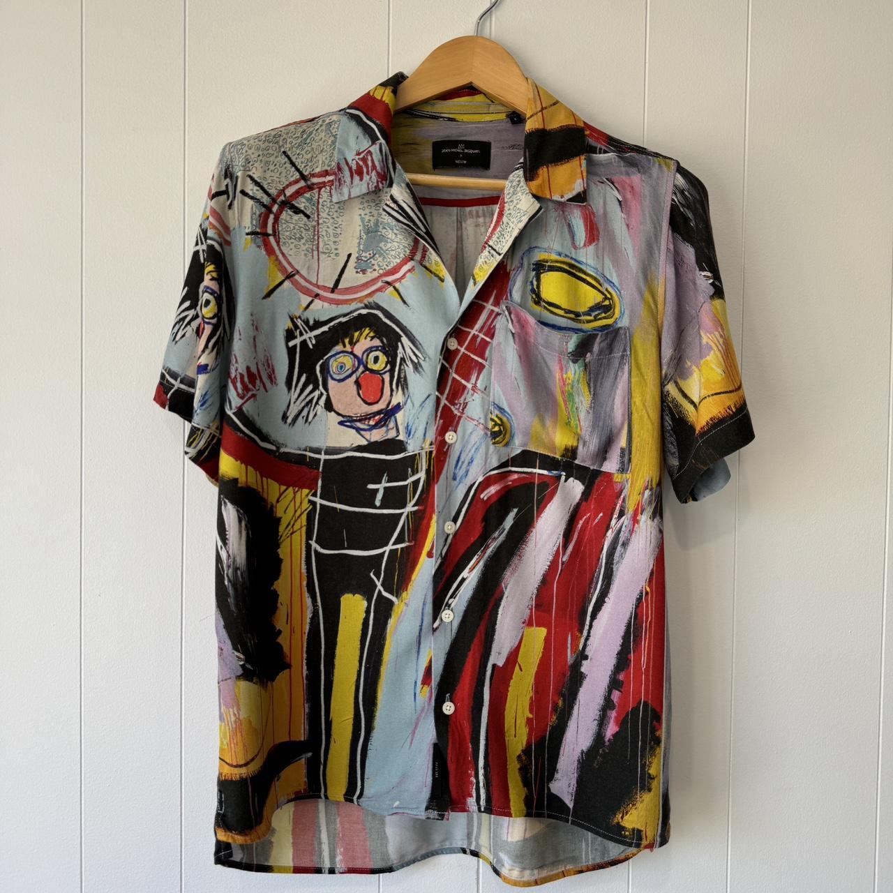 Men’s Small Jean-Michel Basquiat X Neuw Shirt - Depop