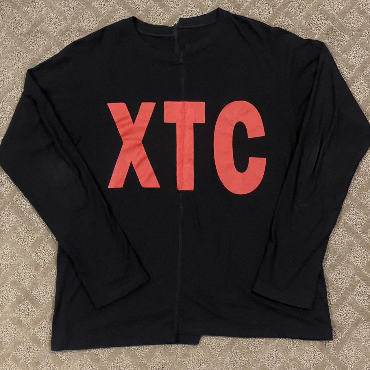 joy divizn long sleeve split XTC shirt from his... - Depop