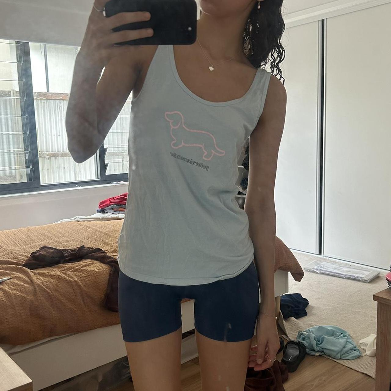 peter alexander pj singlet size medium but can fit... - Depop