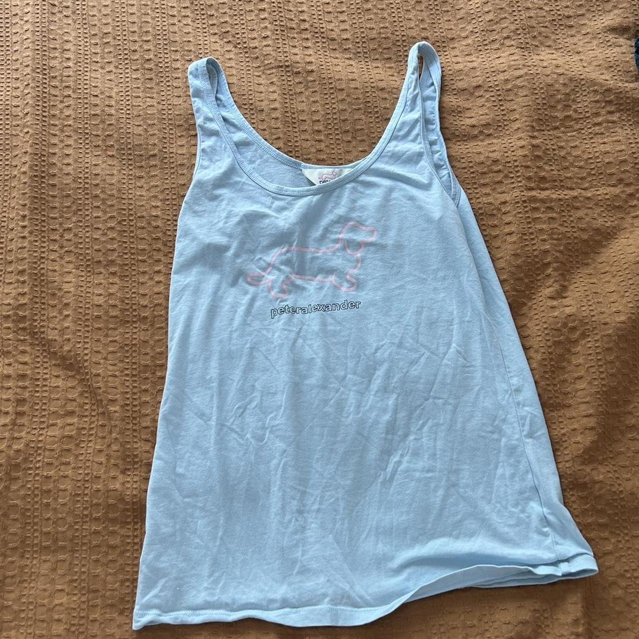 peter alexander pj singlet size medium but can fit... - Depop