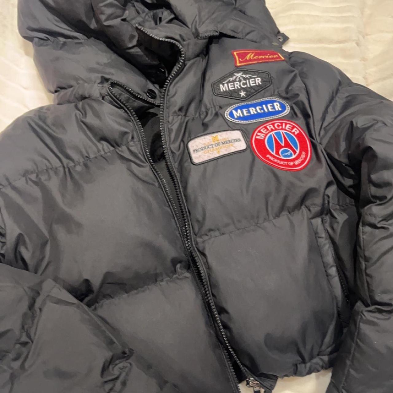 Mercier Womens crop coat size m / 10 Hood can be... - Depop