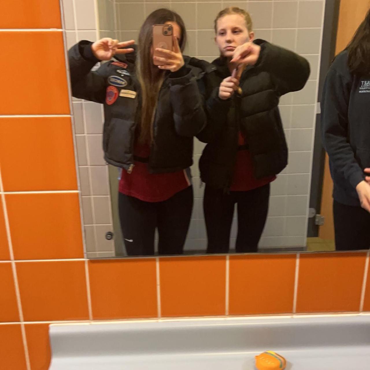 Mercier Womens crop coat size m / 10 Hood can be... - Depop