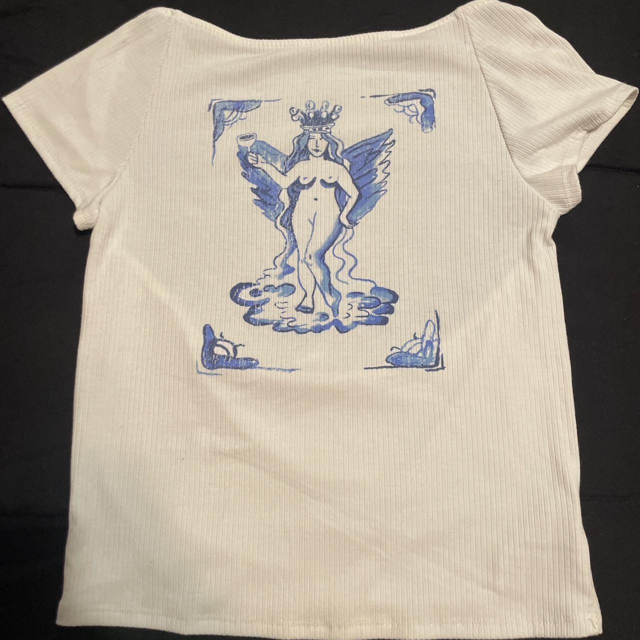 Urban outfitters size Large Kimchi Blue angel top... | Depop