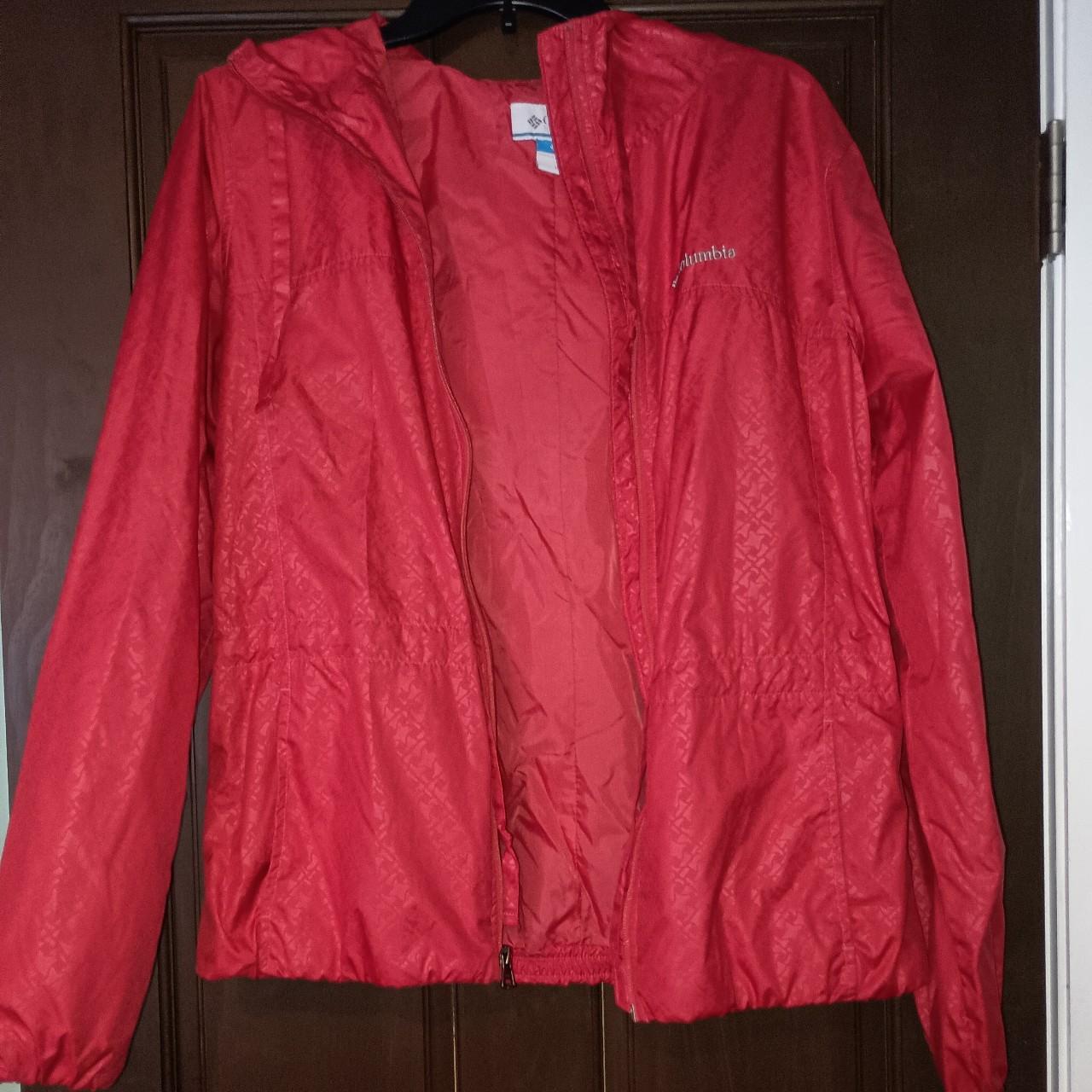Columbia sports rain jacket, worn a few times. Open... | Depop