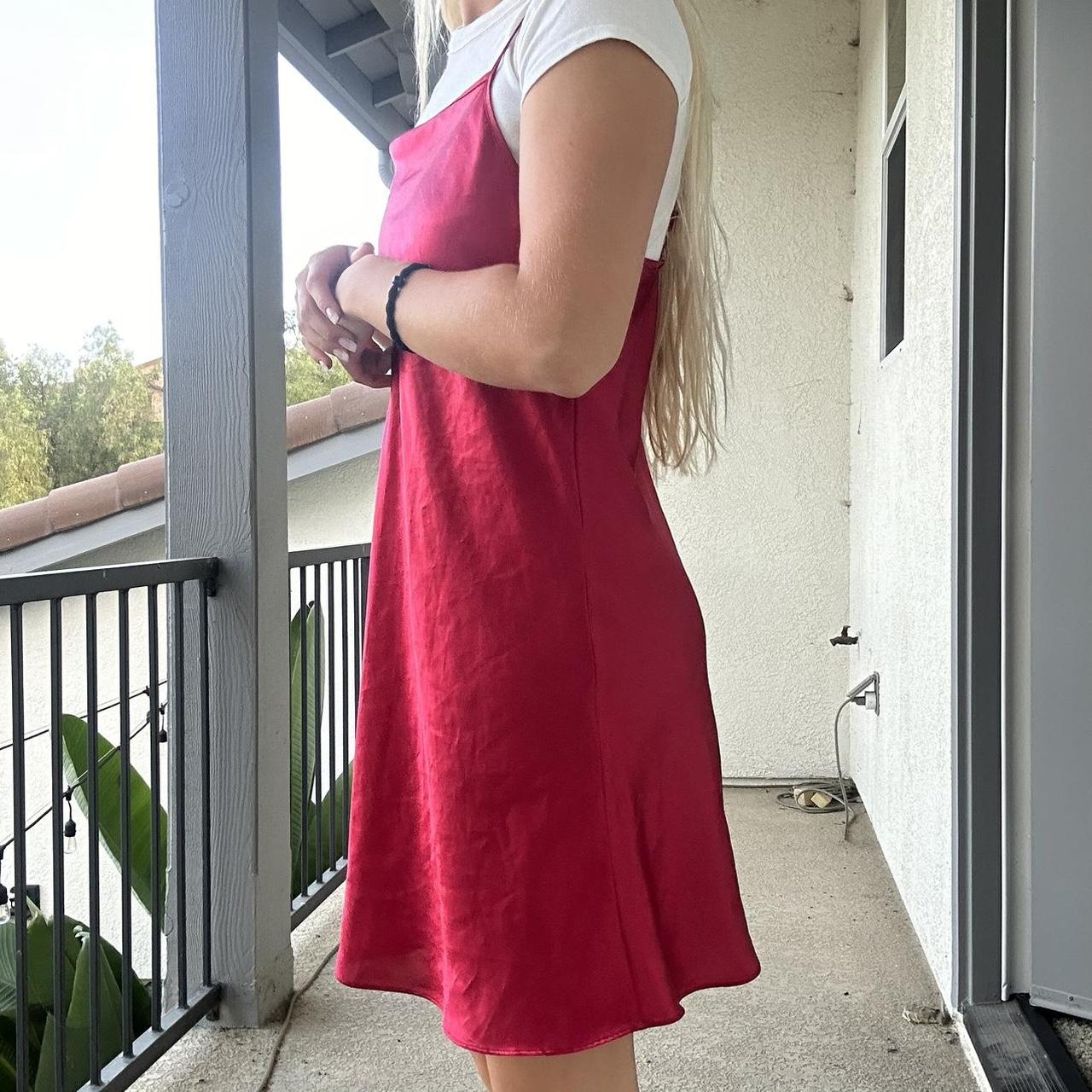 Gillian & O’Malley silk slip dress Tag size M... - Depop