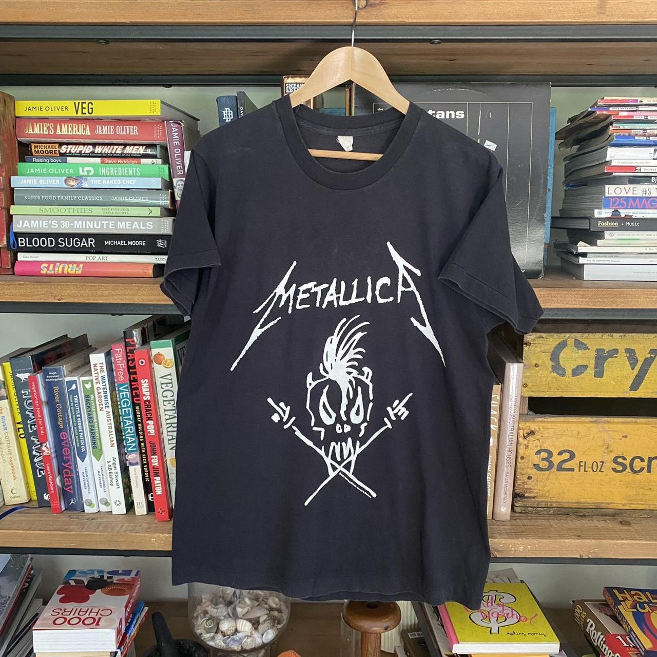 1993 Metallica “ Nowhere else to roam 93 “ Tee... - Depop