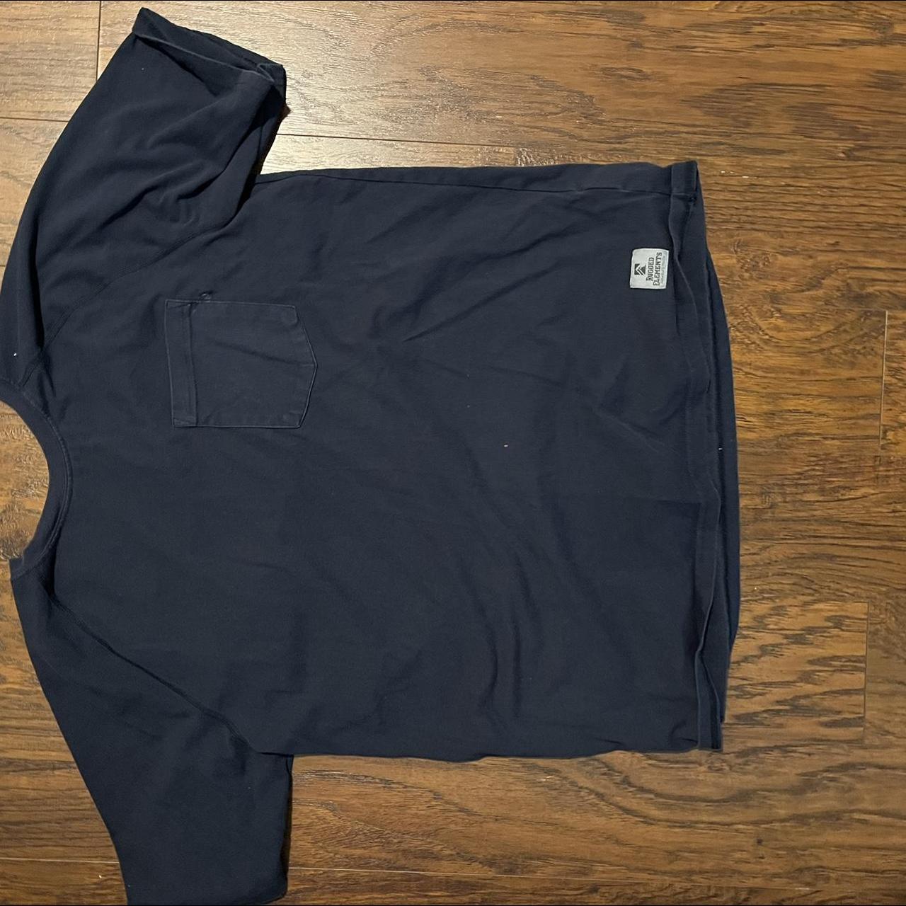 Basic Navy Tee. - Depop