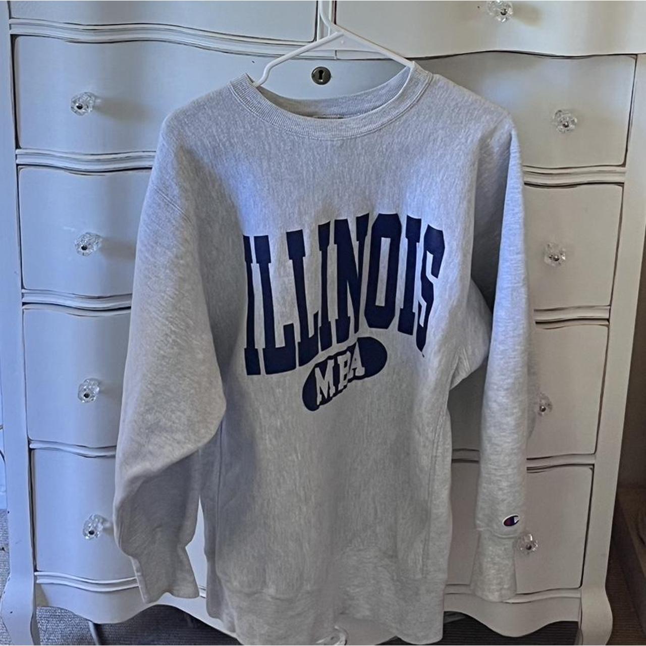 vintage college crew neck sweatshirt