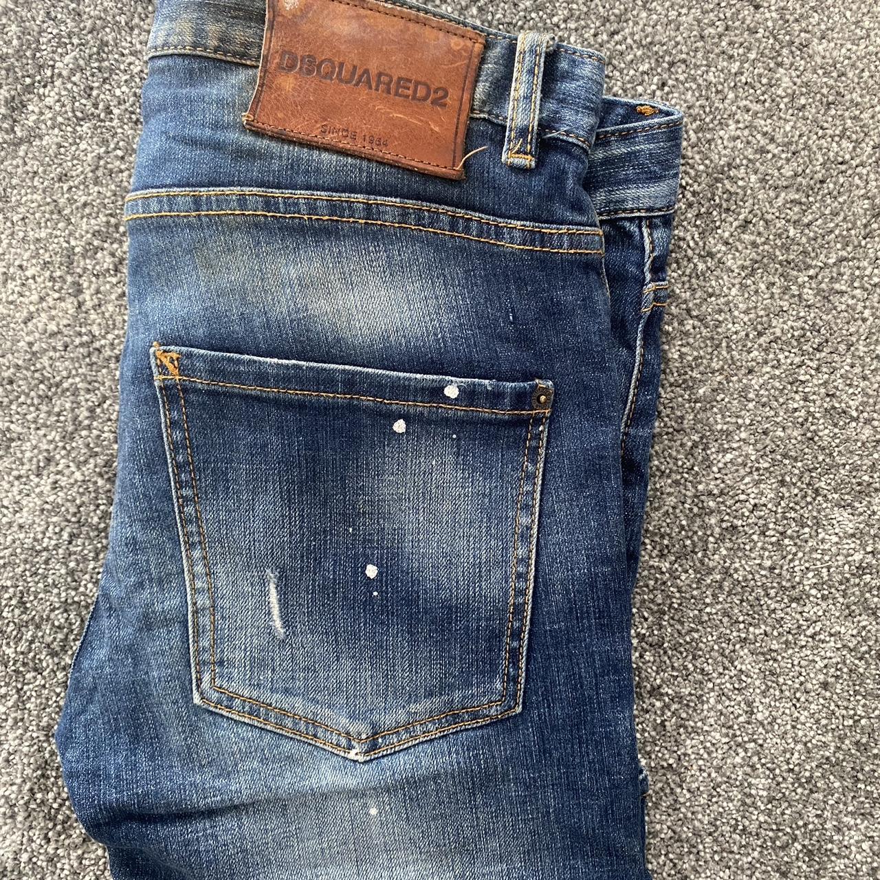 Dsquared Jeans Heavy signs of use slim fit... - Depop