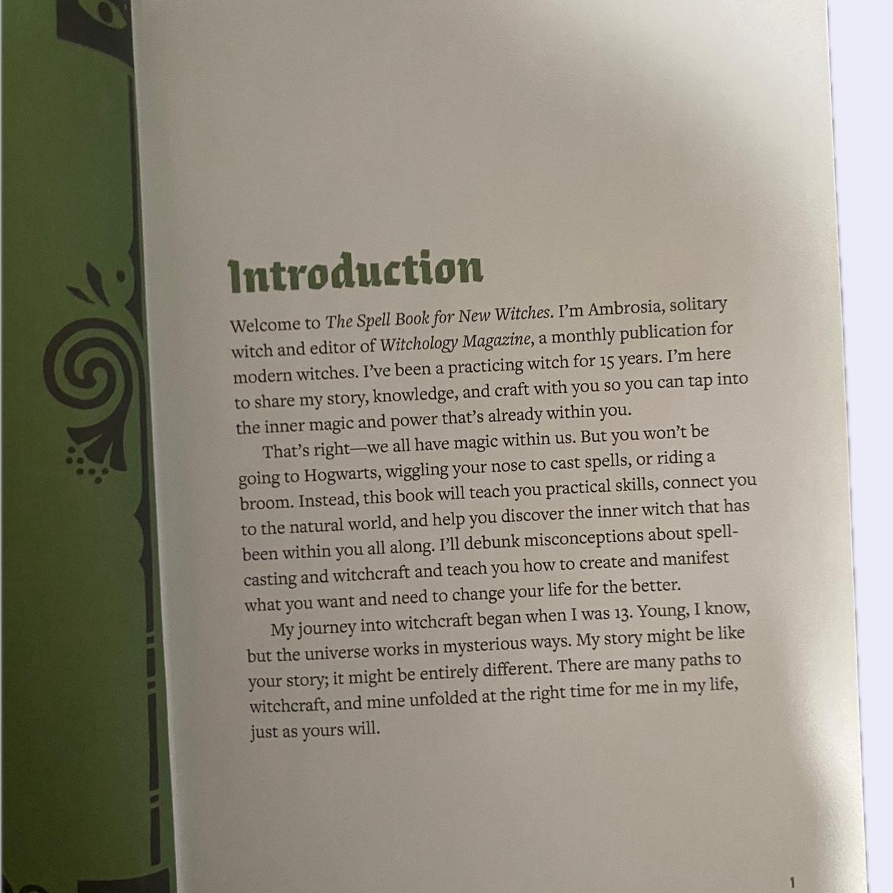 Spell Book for New Witches by Ambrosia... - Depop