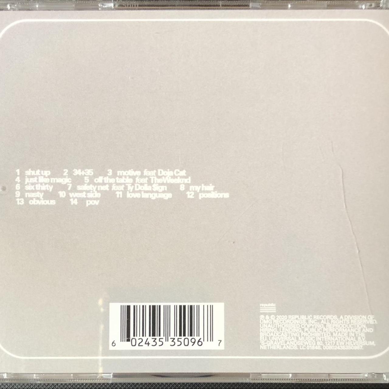 Ariana Grande - Positions CD Album 14 Track CD... - Depop