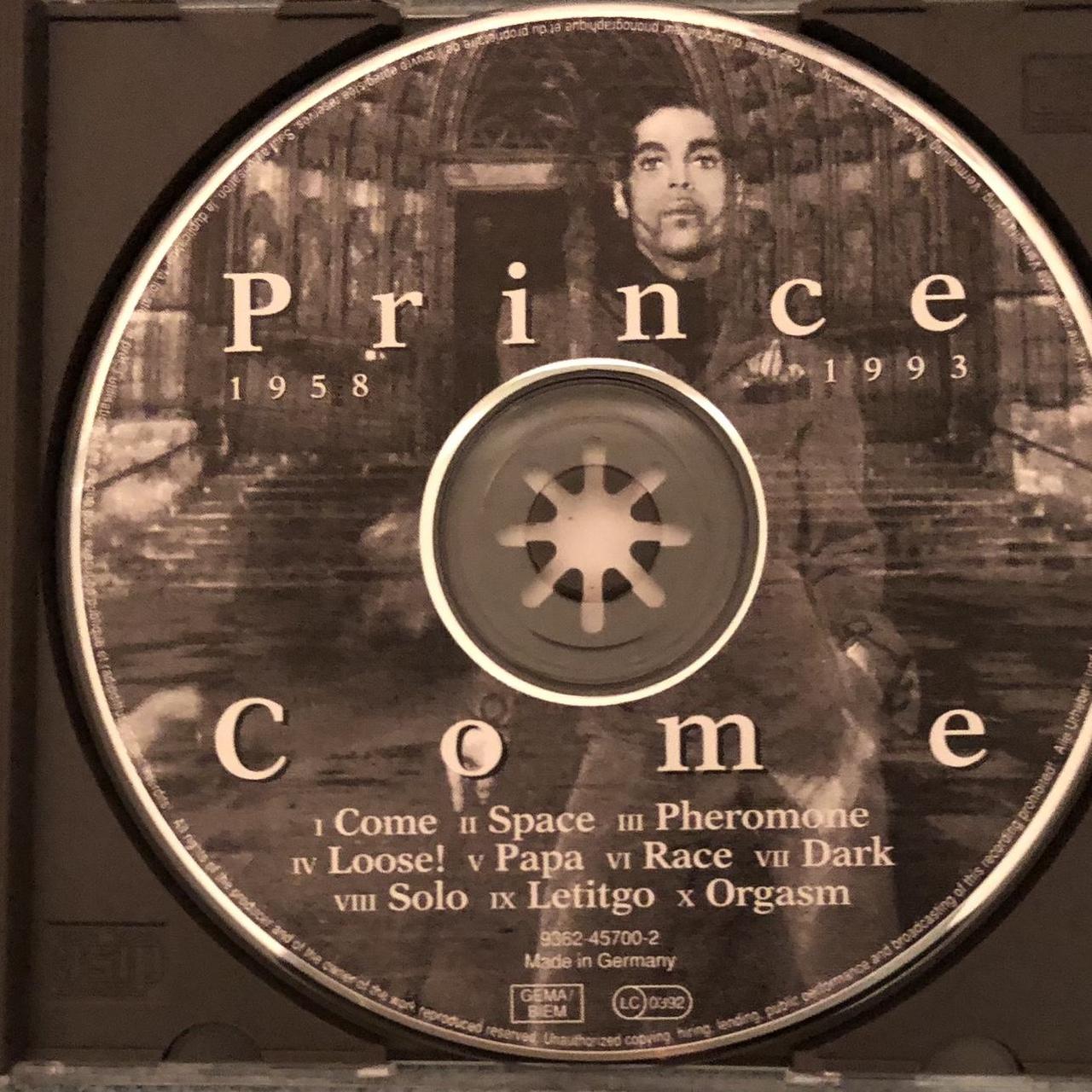 Prince - Come CD Album. 10 track CD album comes... - Depop