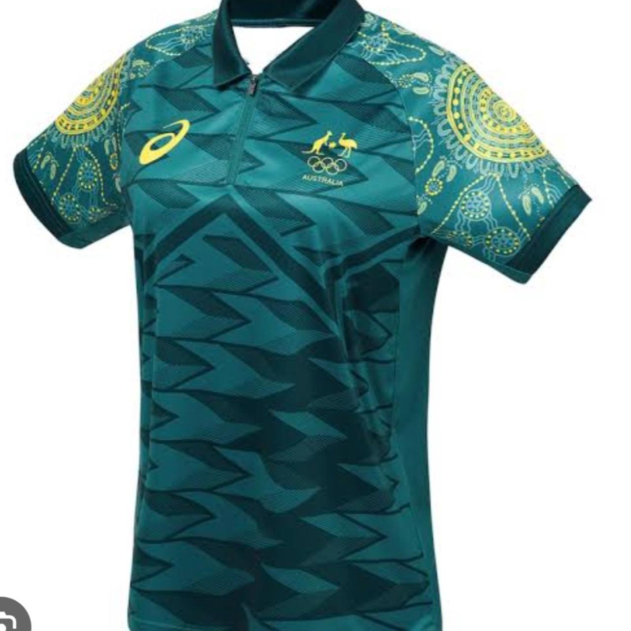 Asiscs Official Paris 2024 Olympic Polo Shirt.... | Depop