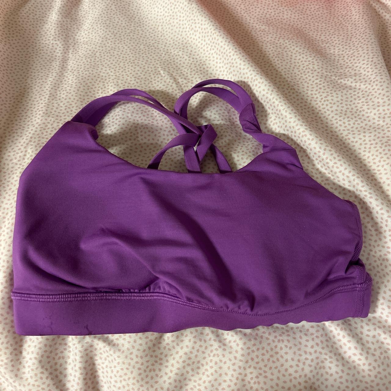 Lululemon Energy Bra Size 4 worn a few times... - Depop