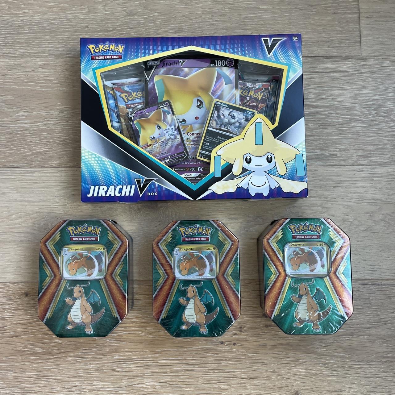 Pokémon TCG Trading Card Game Jirachi V Box -... - Depop
