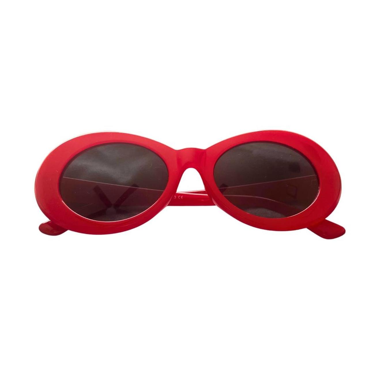 RED CLOUT GOGGLES free shipping next day... - Depop