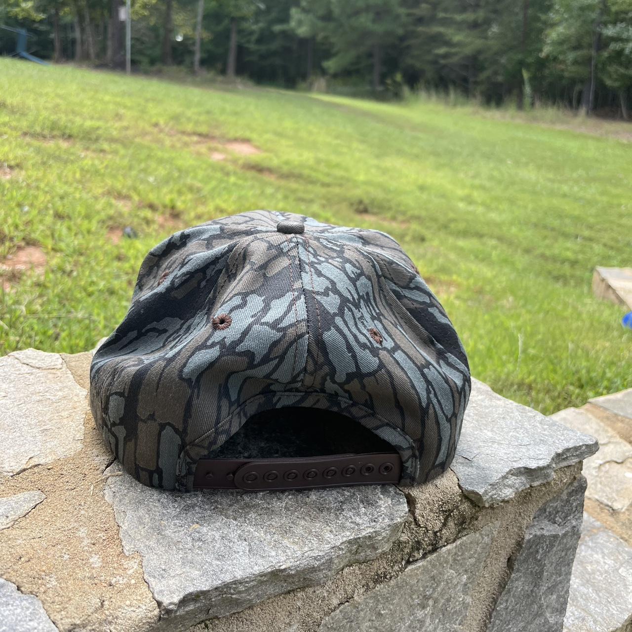 Vintage 80s Timber Camo Hat🦬 Genuine Trebark Camo No... - Depop