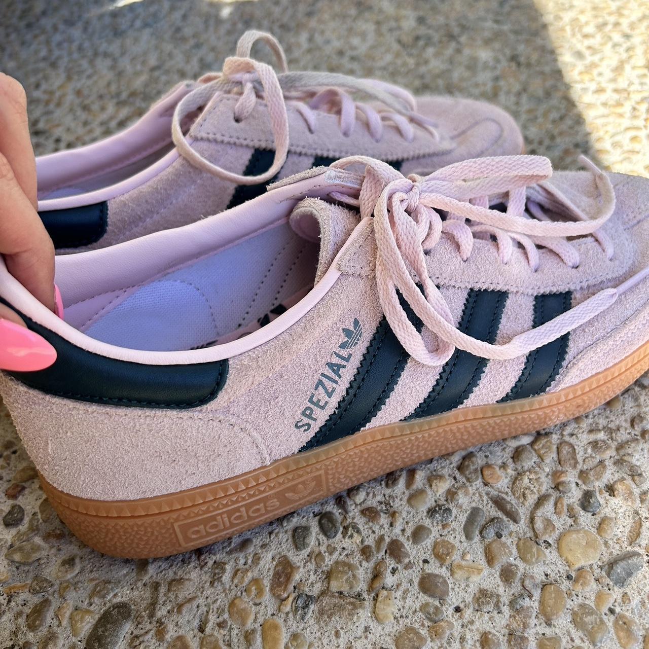 Adidas Spezials, pink size 9 women’s perfect... - Depop