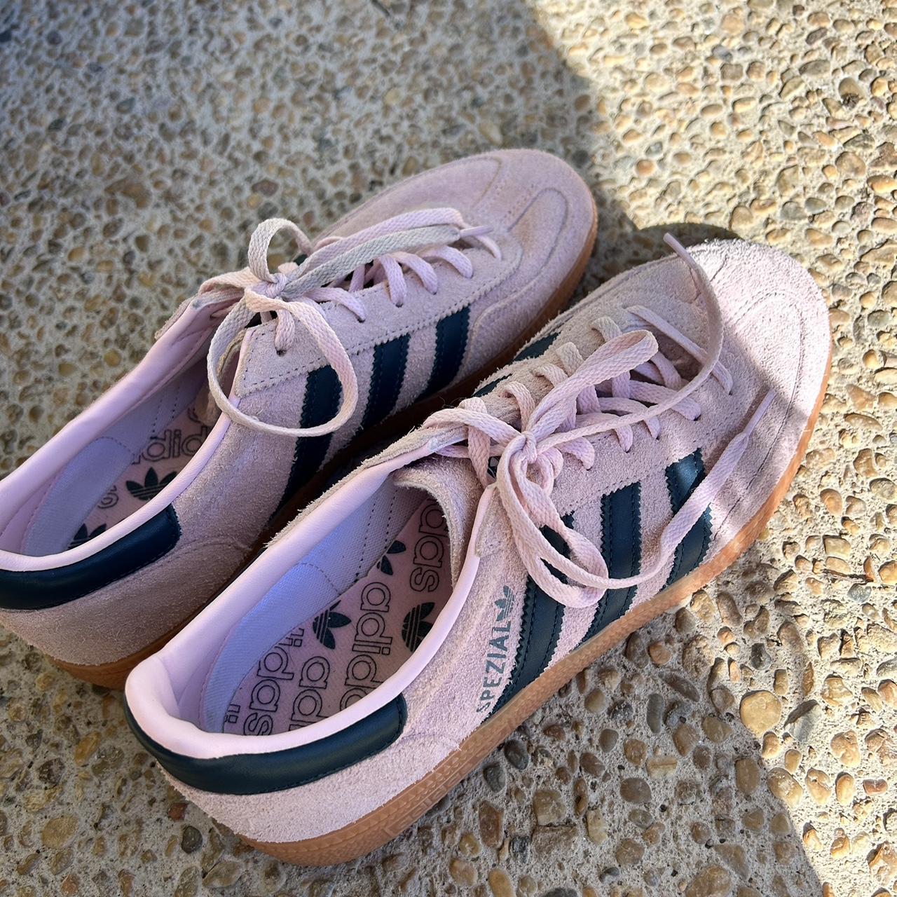 Adidas Spezials, pink size 9 women’s perfect... - Depop