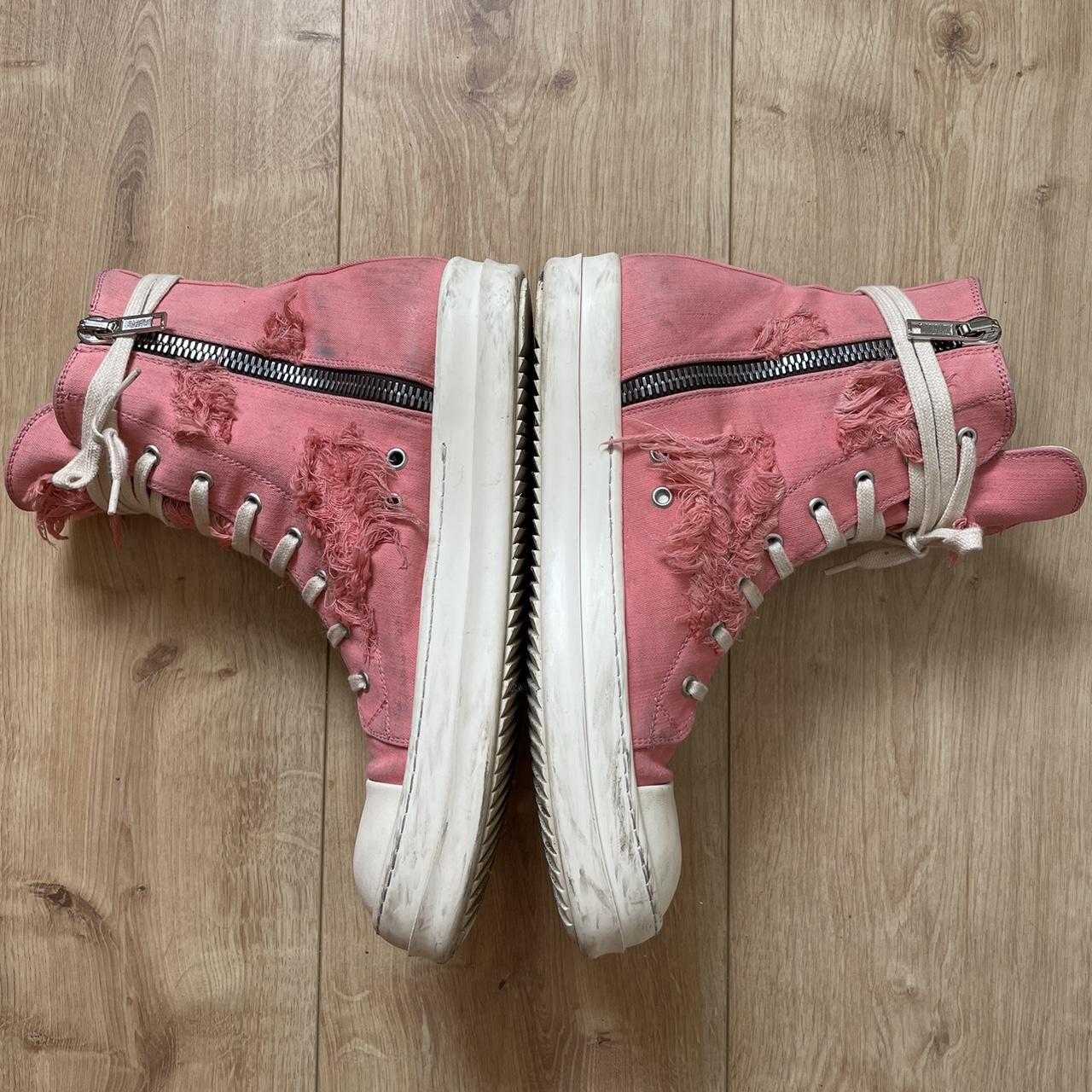 Pink Rick Owens Ramones Size 42EU The pictures were... - Depop