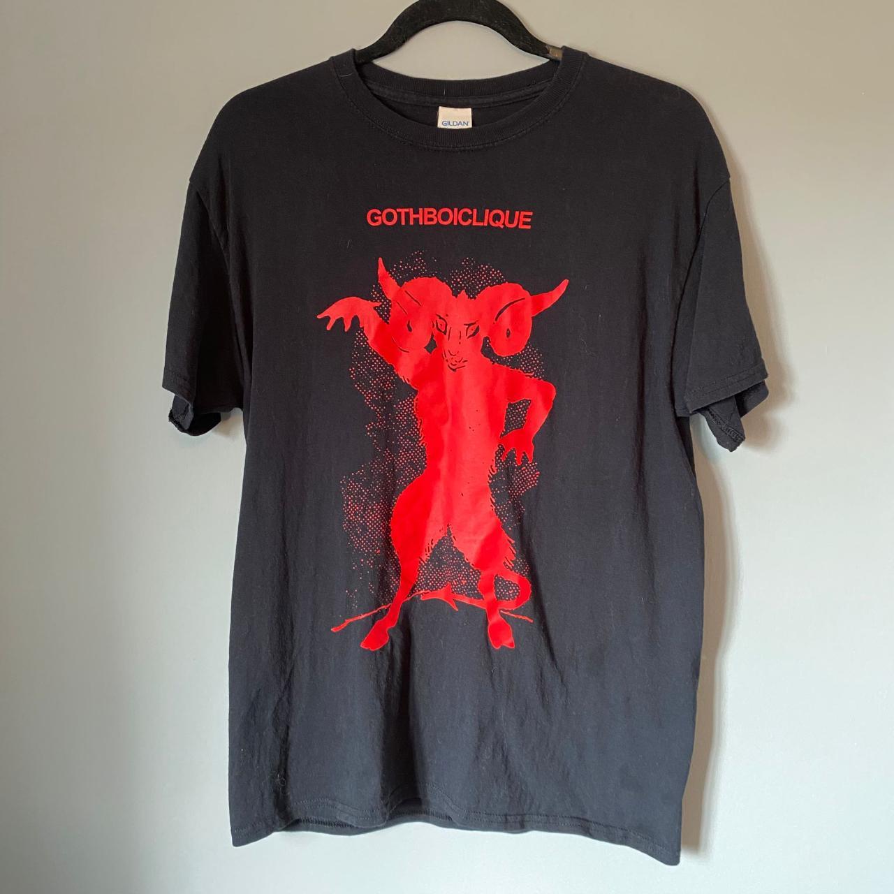 Gothboiclique Lil Peep Devil T-Shirt Medium From... - Depop
