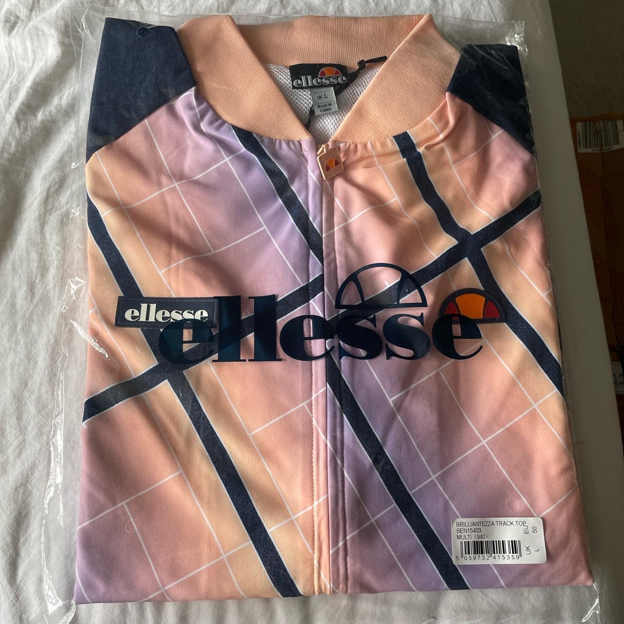 Ellesse Brilliantezza track top size large. Perfect... - Depop