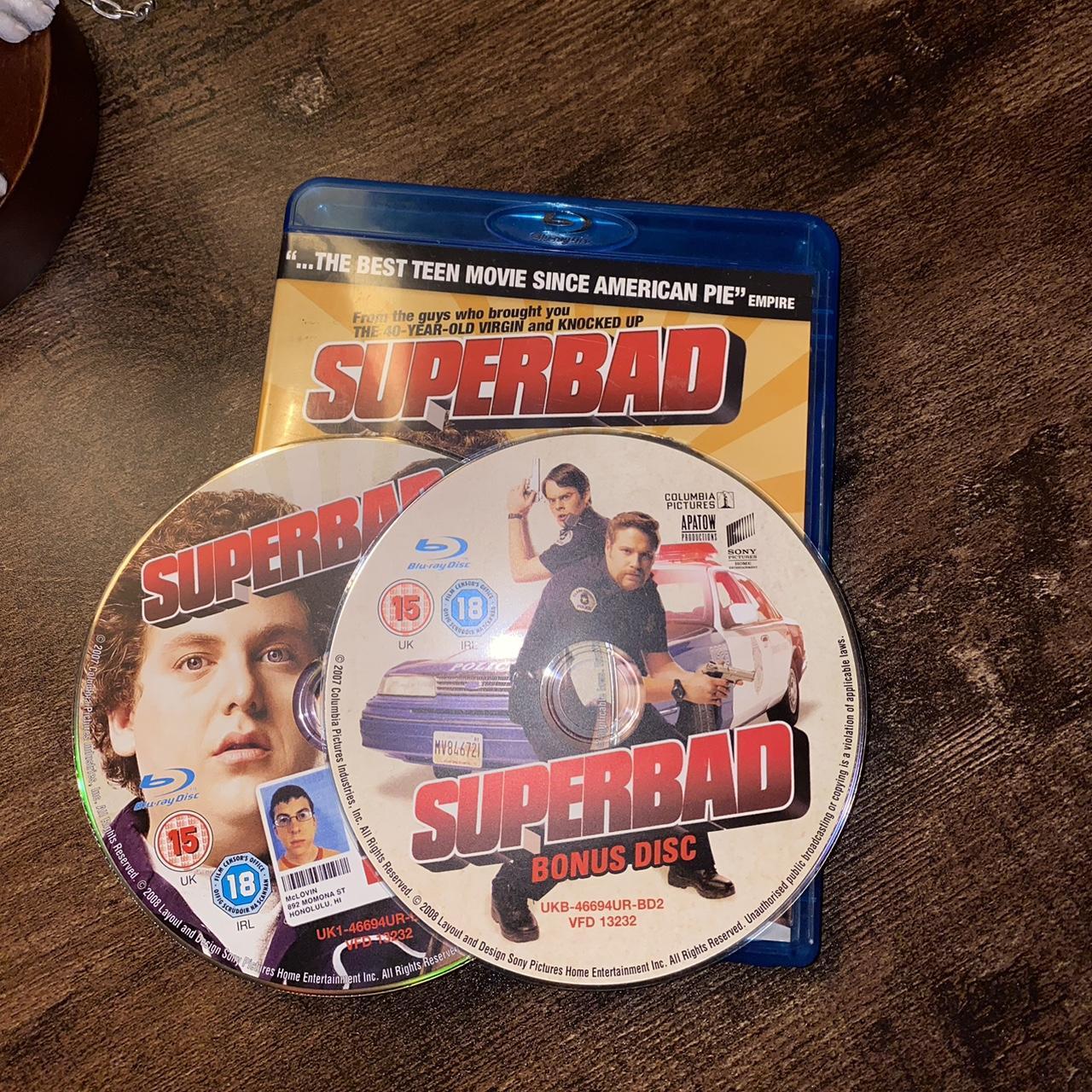 Superbad Blu-ray Disc Includes Bonus Disc #films... - Depop