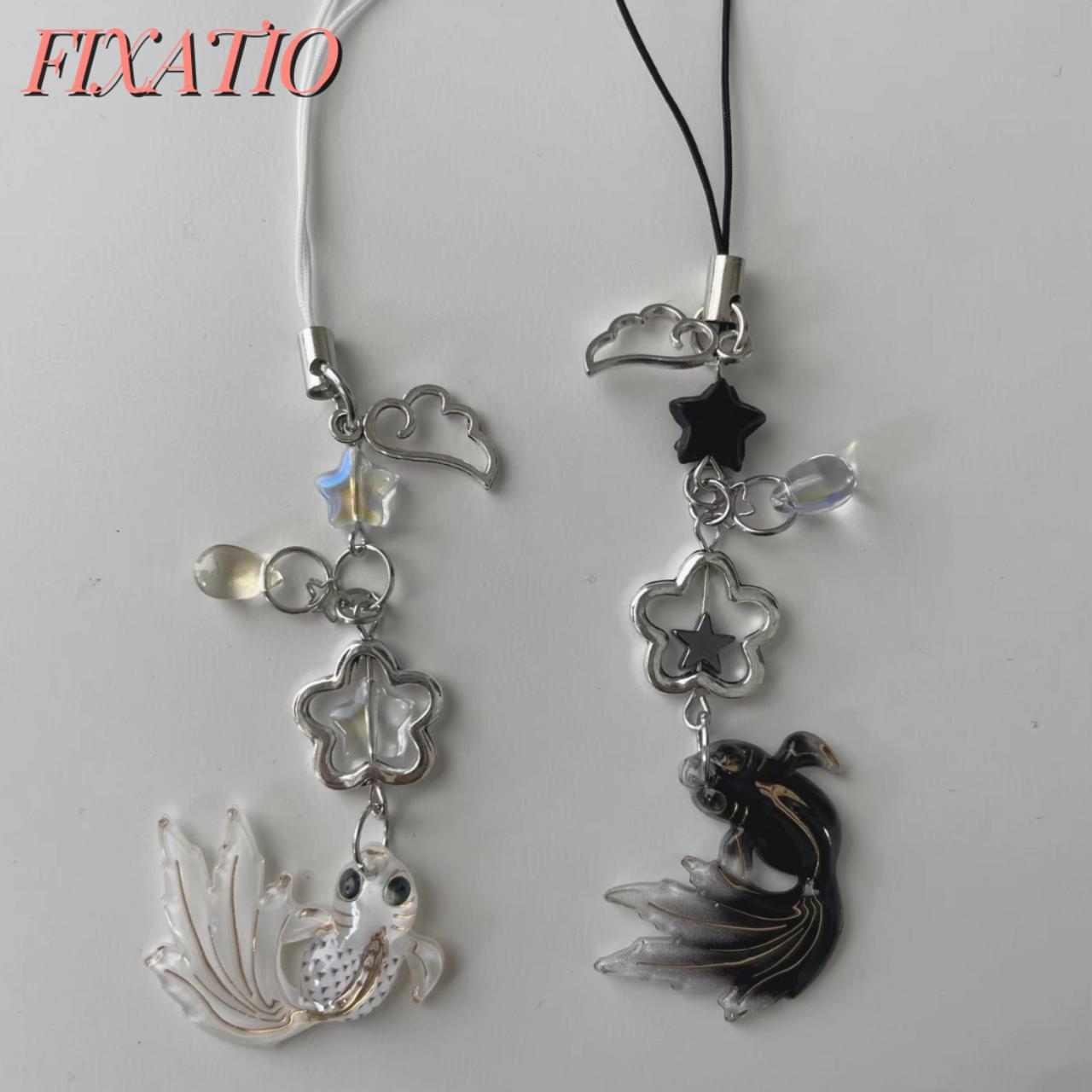 Gojo and geto inspired handmade jjk koi fish beaded... - Depop