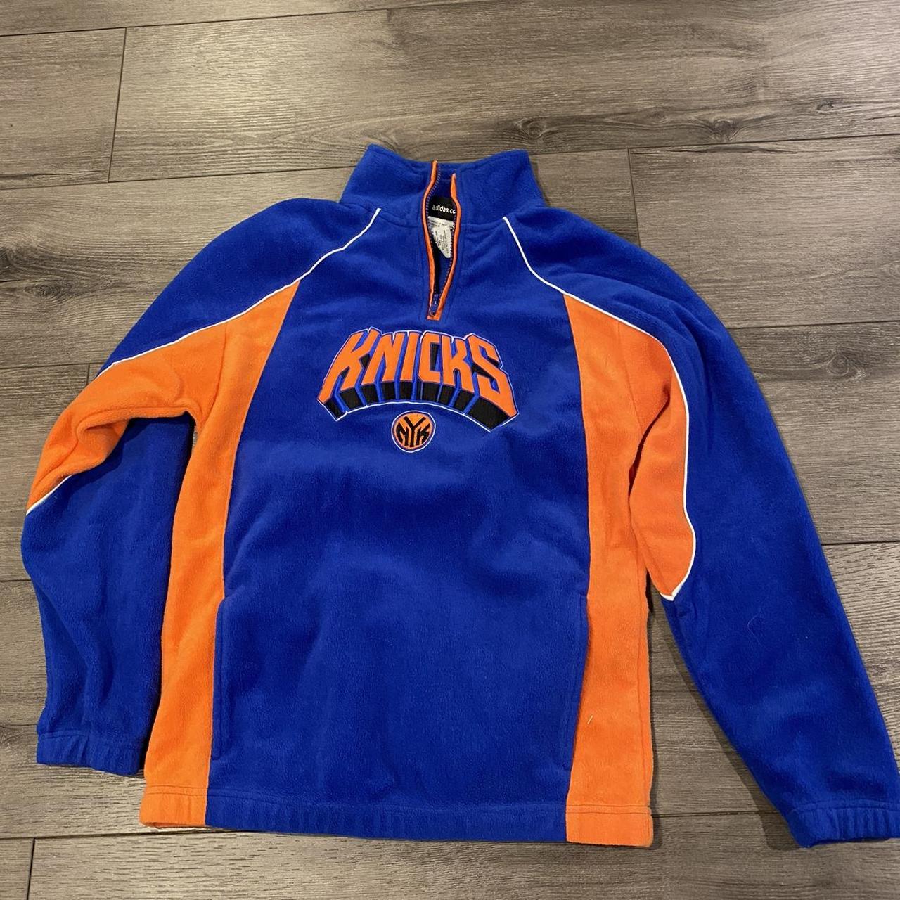 Vintage Adidas New York Knicks Fleece... - Depop