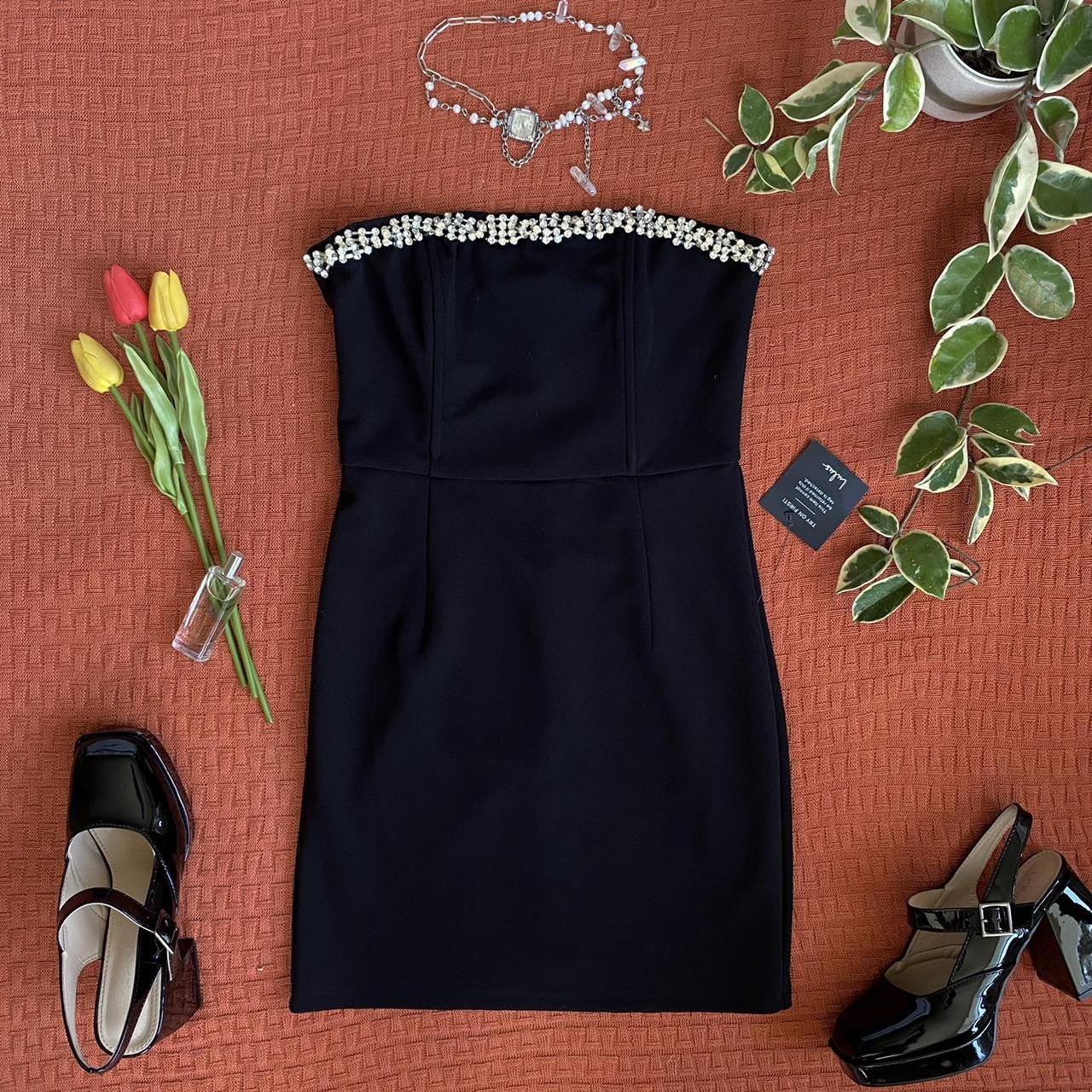 Black mini dress by Lulu Brand new with tags Can... - Depop