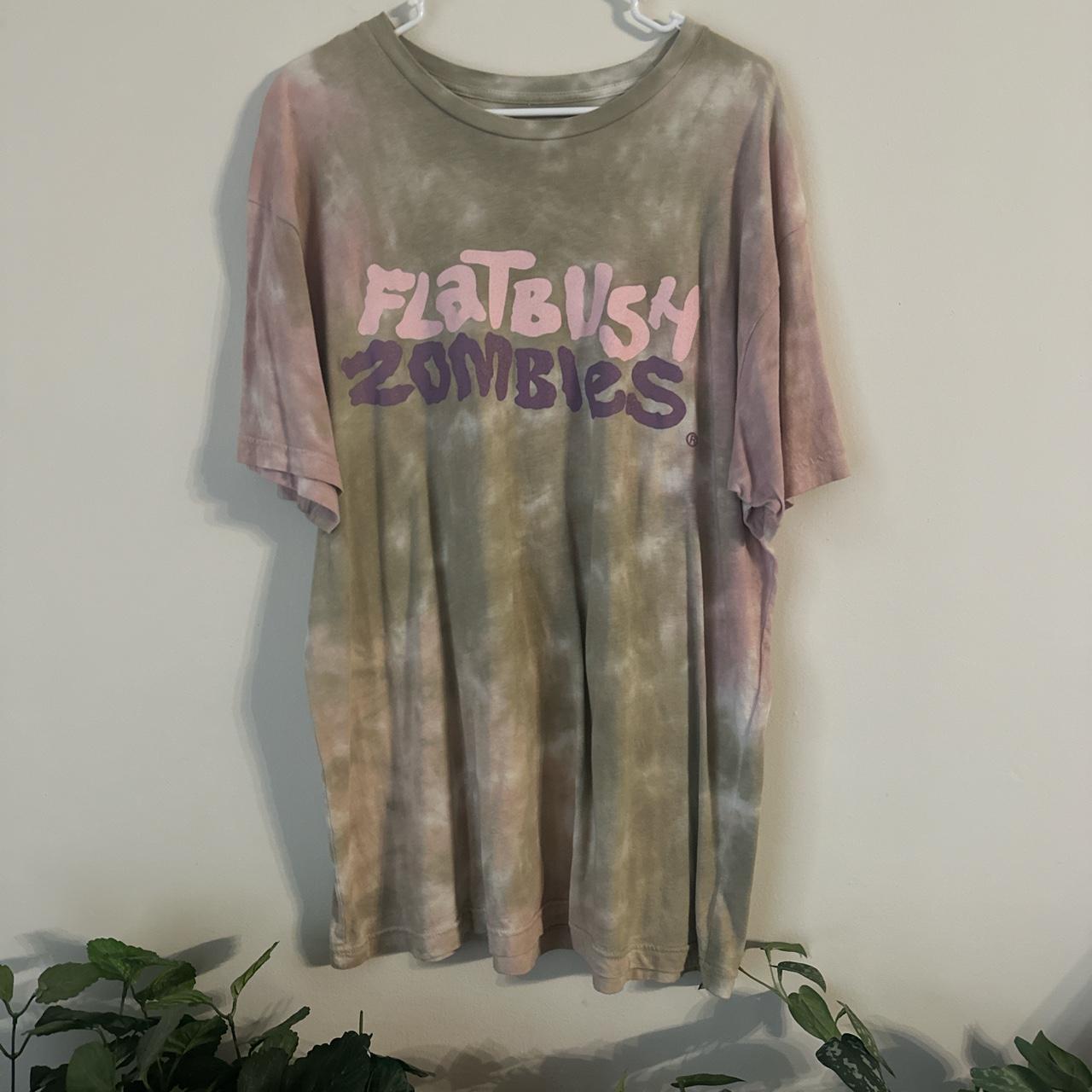 tie-dye flatbush zombies merch tee - Depop