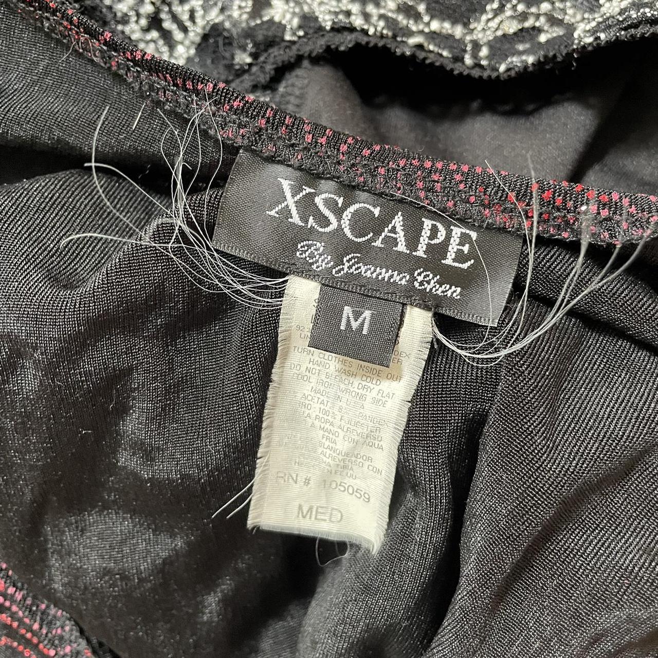 XSCAPE Black and Red Tank Size M- fits size M or... | Depop