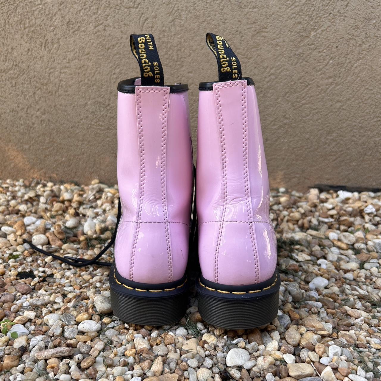 Authentic pink Doc Martens #docmartens #alt... - Depop