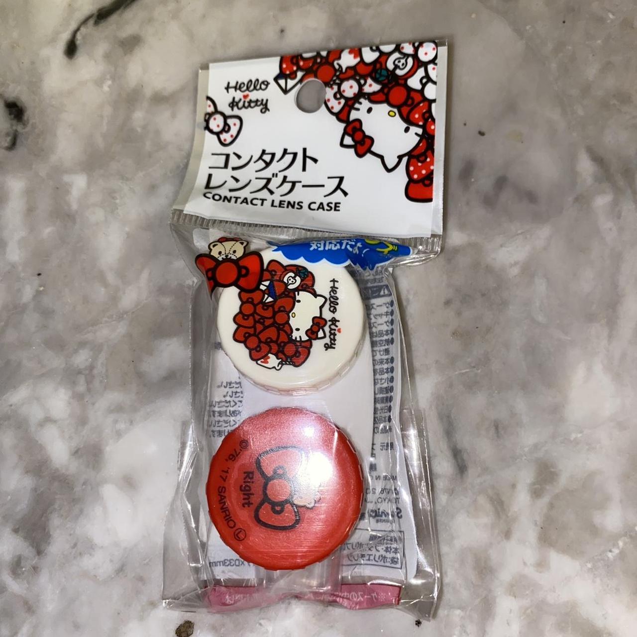 Sanrio hello kitty contact lense cover /cases... - Depop