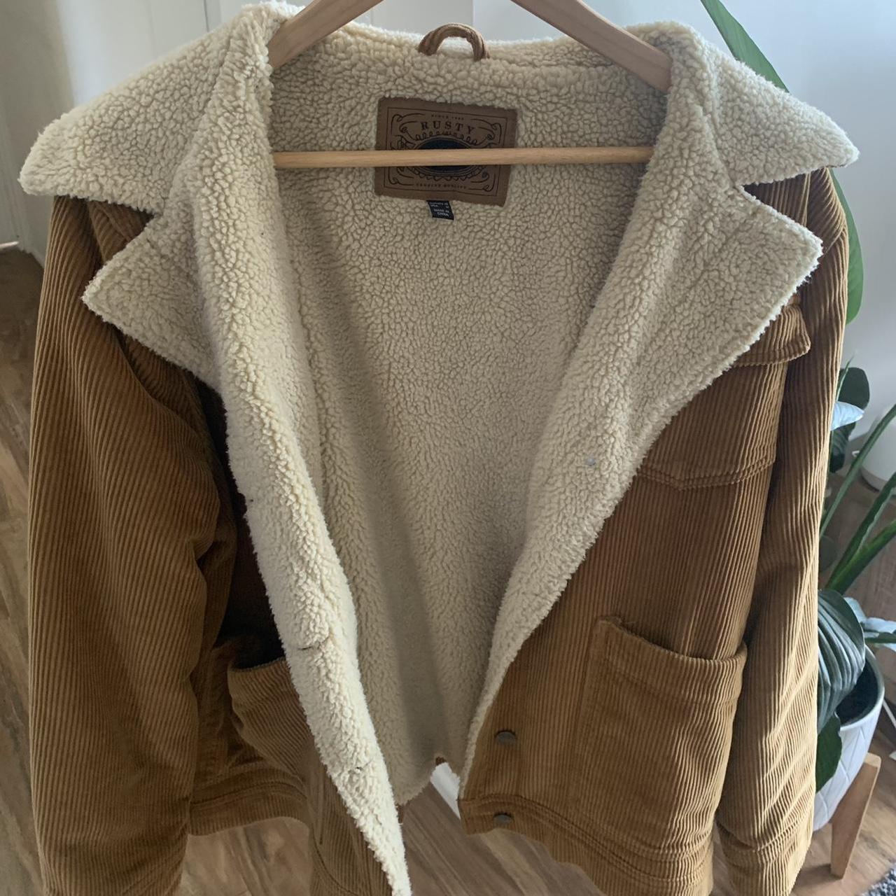 Rusty Women's Brown Jacket | Depop