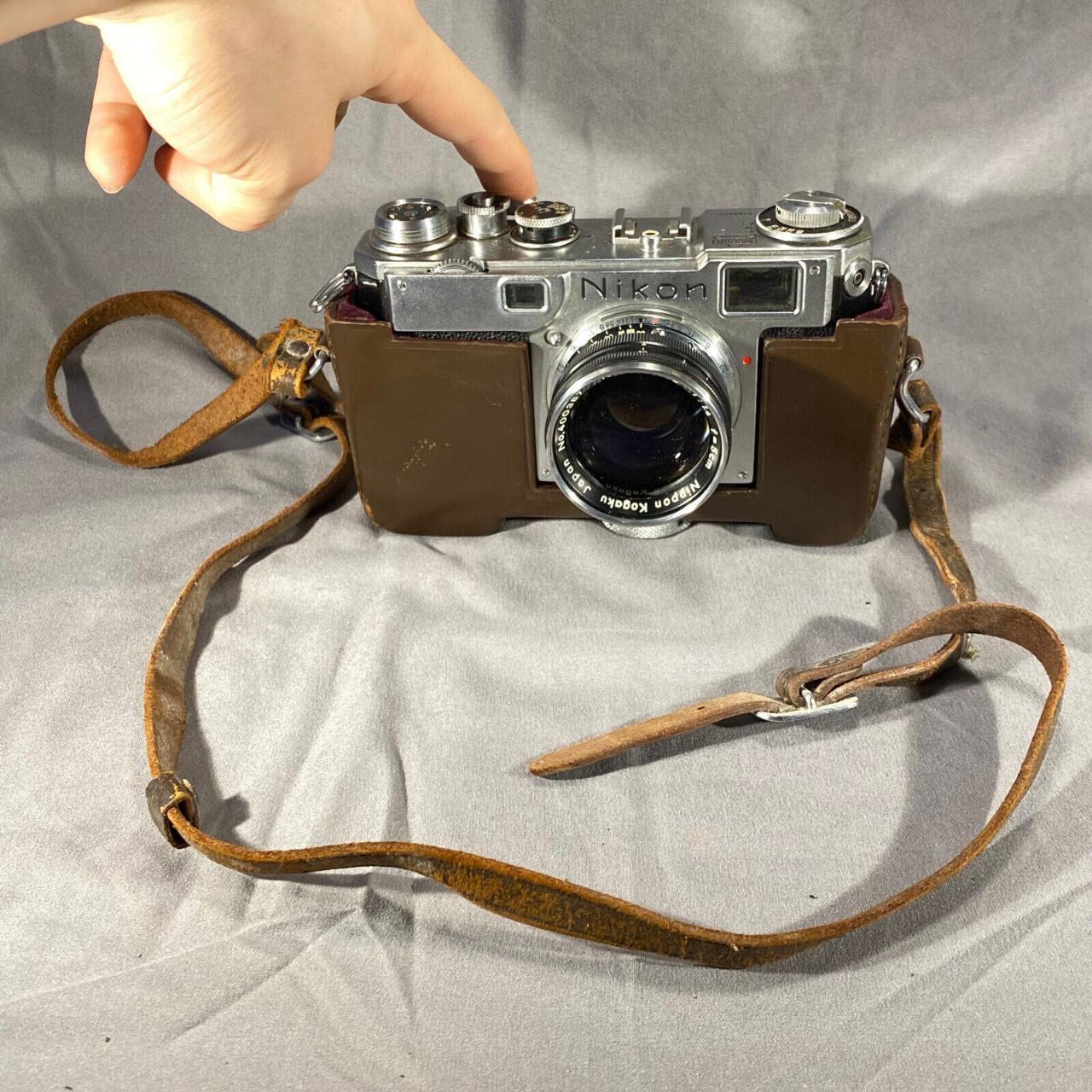 Rare Nikon S2 Rangefinder w Nikkor S.C 5cm F1.4... - Depop