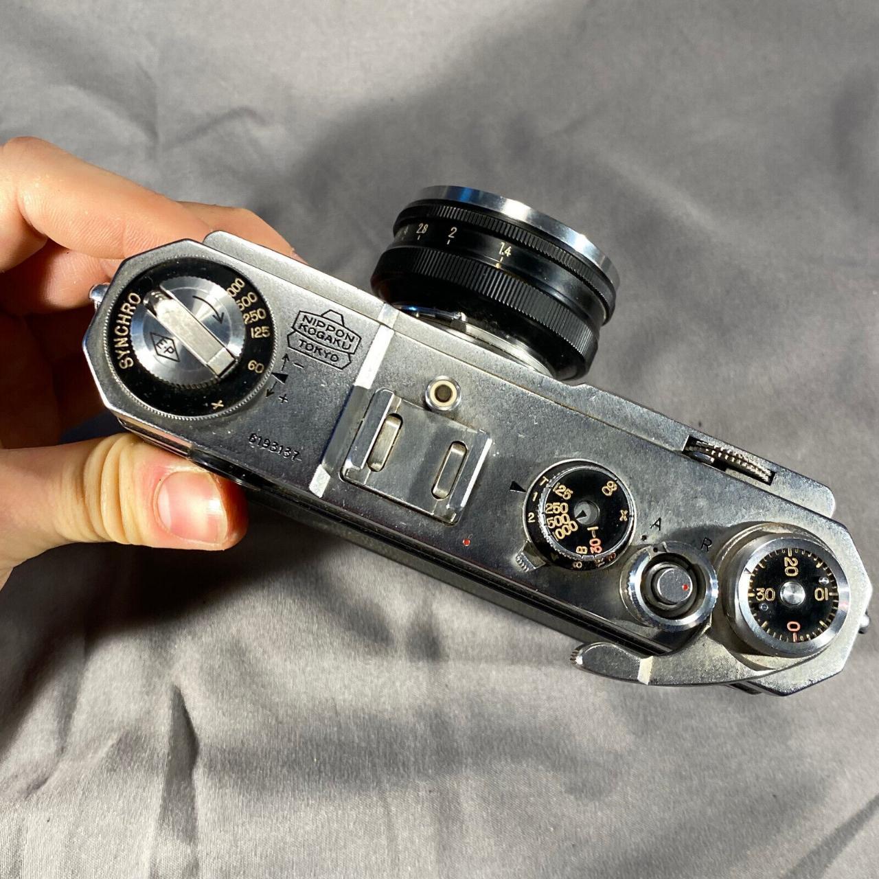 Rare Nikon S2 Rangefinder w Nikkor S.C 5cm F1.4... - Depop