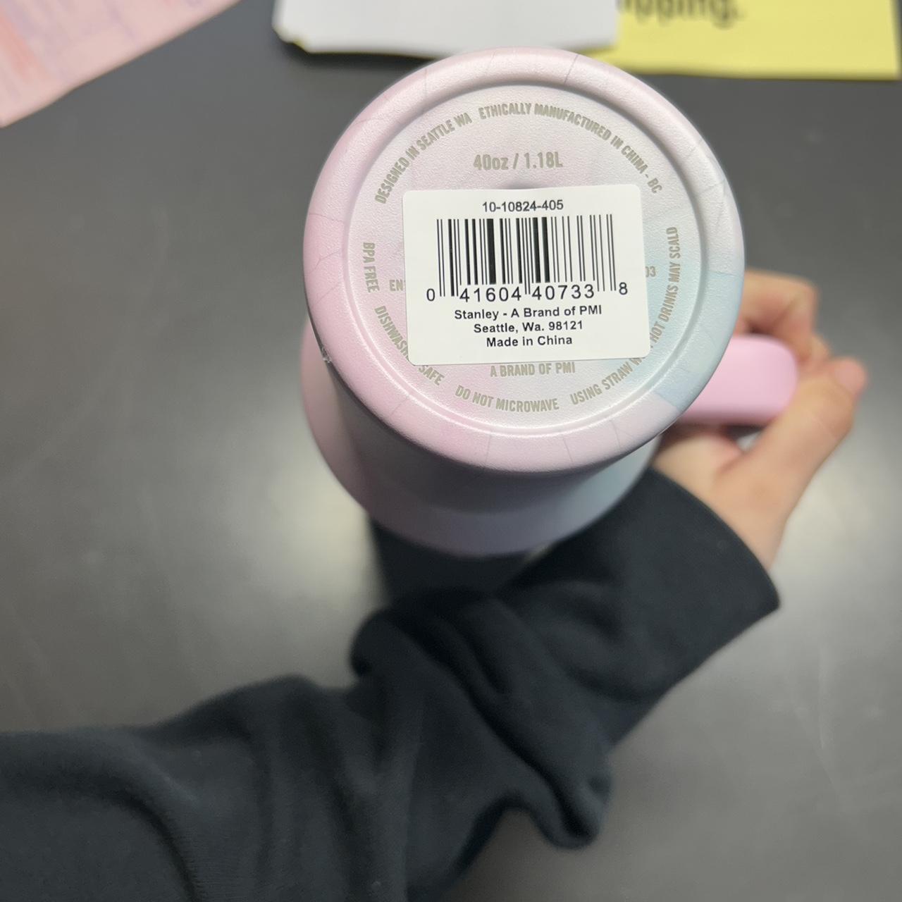 Marble pink stanley BRAND NEW 🌸 40 oz Message if... - Depop