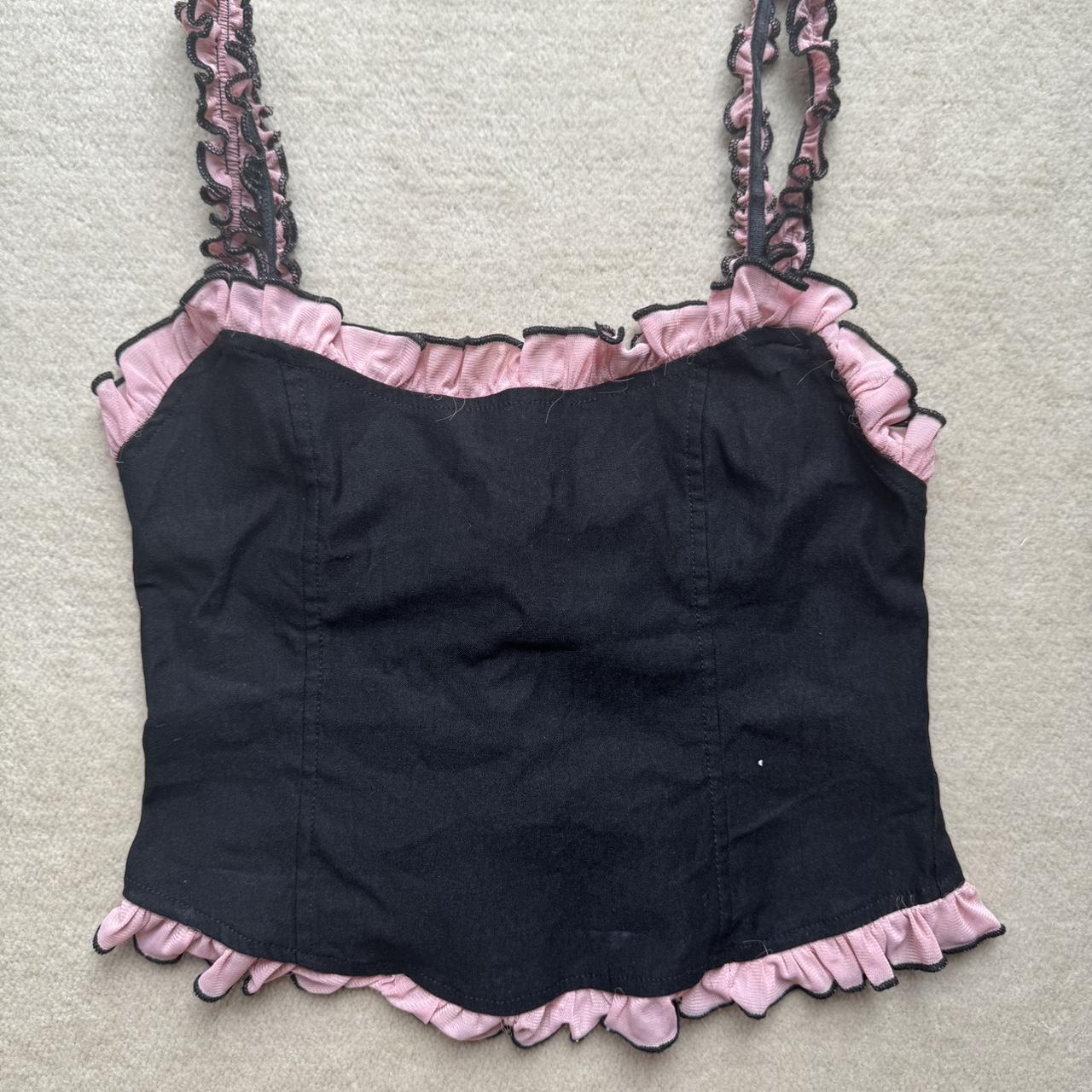 Motel Rocks corset top Fabric is stretchy so I... - Depop